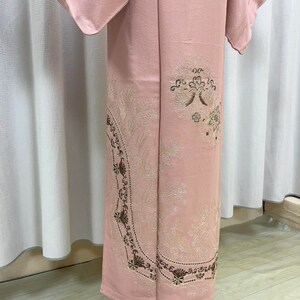 Rank A Silk Summer Houmongi Kimono/single Layer Kimono/ Hitoe Kimono ...