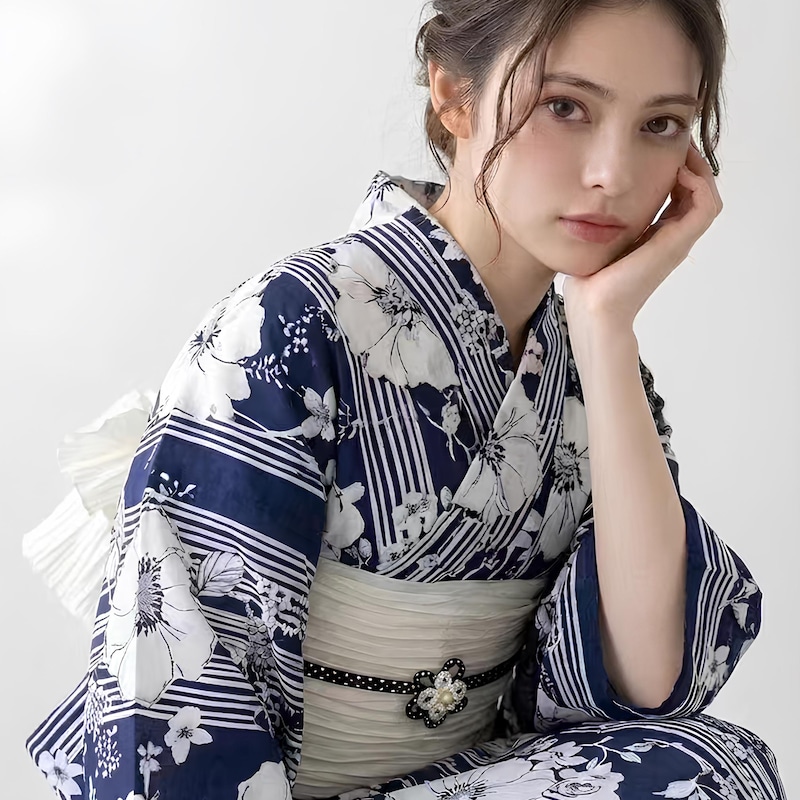 Yukata Kimono Floral - Etsy