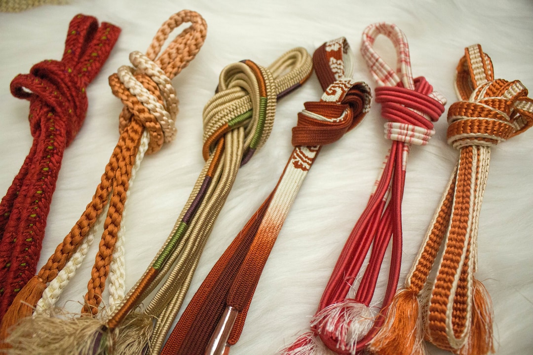 Rank A/ Elegant Kimono Obijime / Japanese Kimono Cord / Obijime Belt ...
