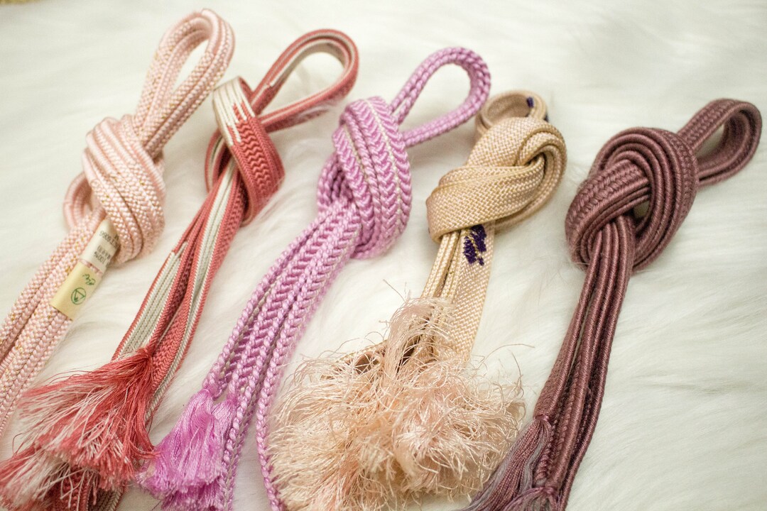 Kimono Obijime / Japanese Kimono Cord / Obijime Belt / Japanese Kimono ...