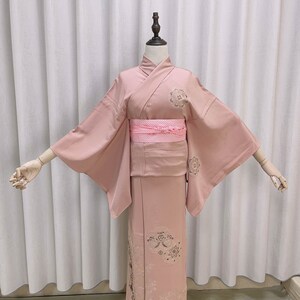 Rank A Silk Summer Houmongi Kimono/single Layer Kimono/ Hitoe Kimono ...