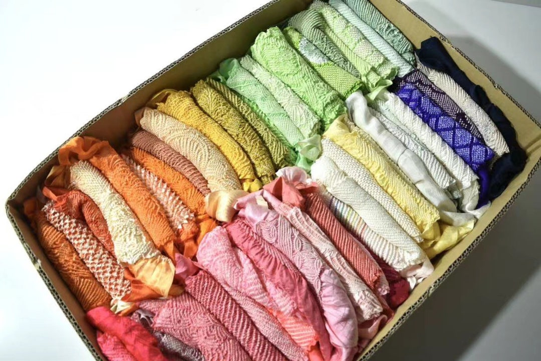 Vintage Kimono Obiage Sash Blind Box (5pcs): Japanese Kimono ...