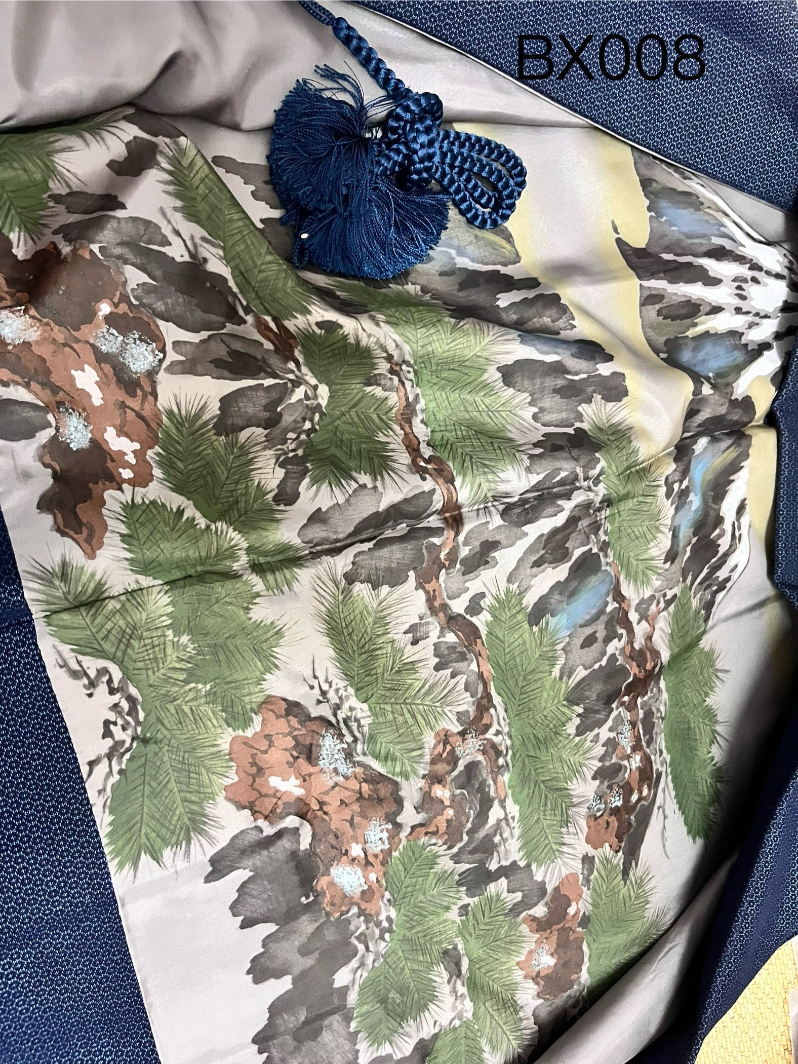 Rank A Navy Blue Haori Collection/ Vintage Tsumugi Haori/ Vintage ...