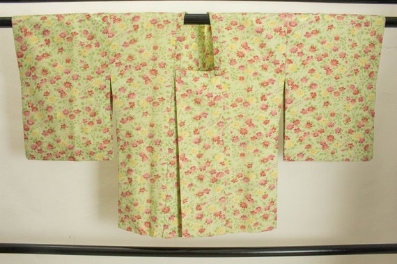 Rank B Vintage Japanese Michiyuki/Women Kimono Jacket… - Gem