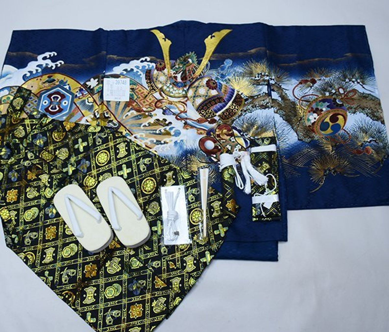 Traditional Boy's Kimono Haori Jacket/boy's Kimono Nagagi/boy's Hakama ...