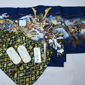 Traditional Boy's Kimono Haori Jacket/boy's Kimono Nagagi/boy's Hakama ...