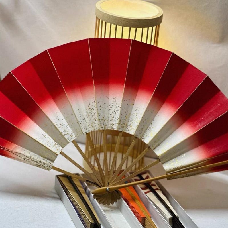 Large Japanese Fan - Etsy
