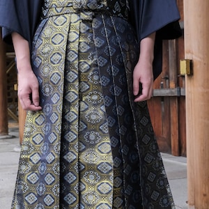 Men's Kimono 3PCS Set: Nagagi, Obi & Haori Jacket - Custom Kamon (family Crest) - Etsy