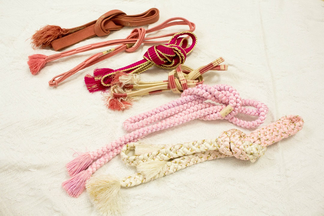 Rank A/ Elegant Kimono Obijime / Japanese Kimono Cord / Obijime Belt ...