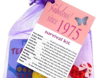 70th Birthday Survival Kit - Etsy UK