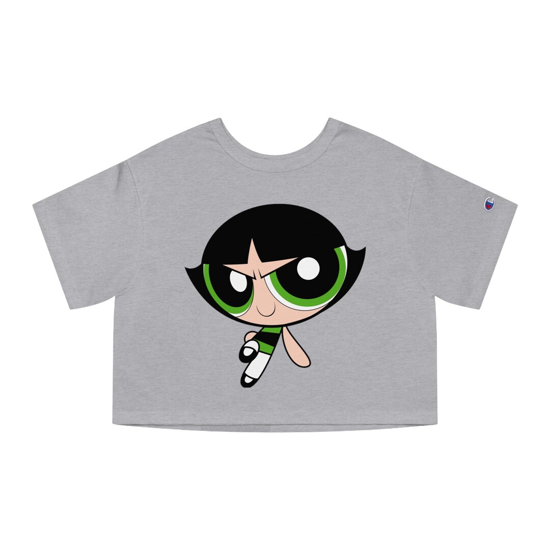 Buttercup Powerpuff Girls Crop Top Buttercup Tshirt Blossom - Etsy