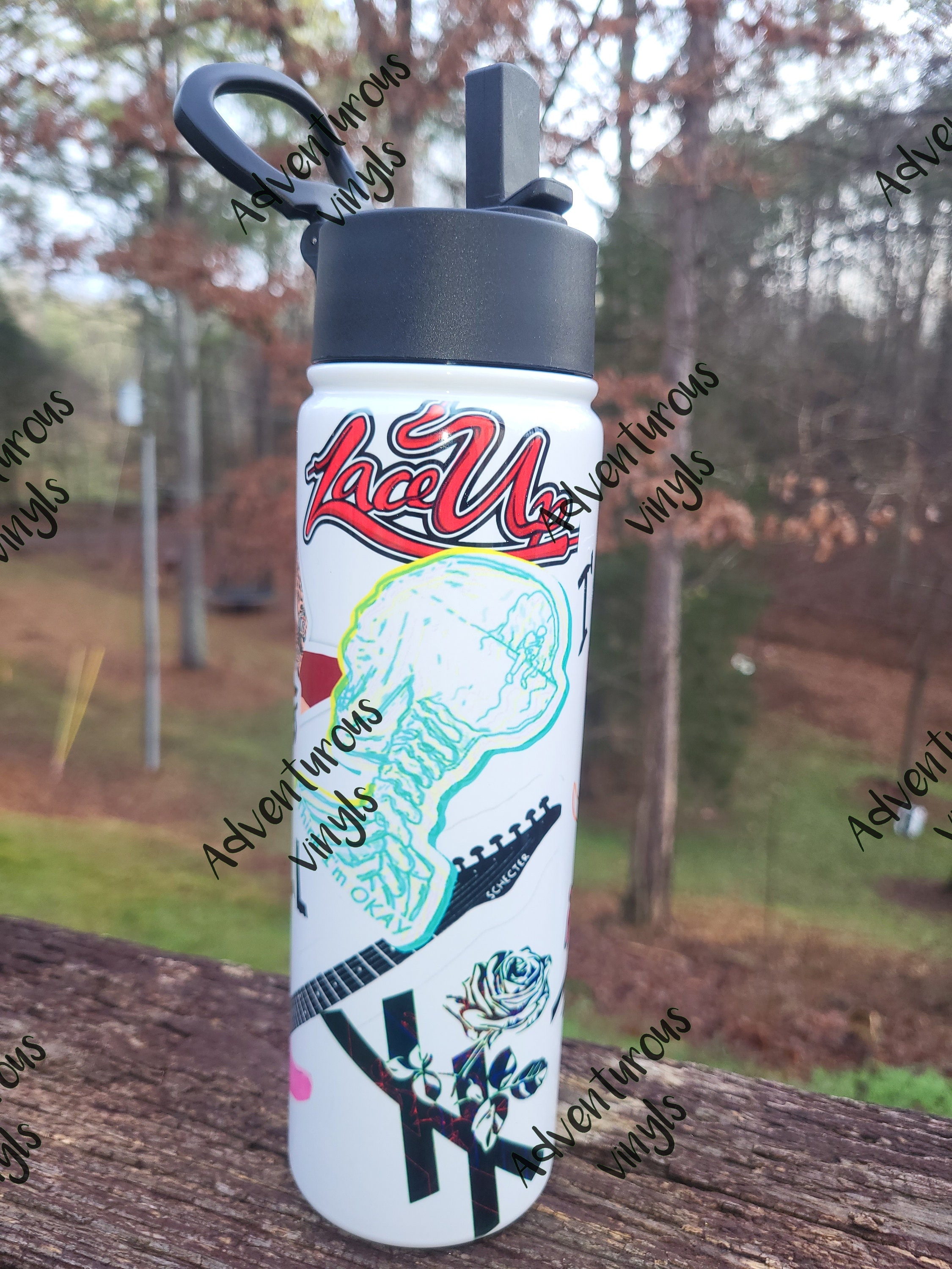 Tickets to My Downfall Water Bottle Punk Rock Water Bottle - Etsy