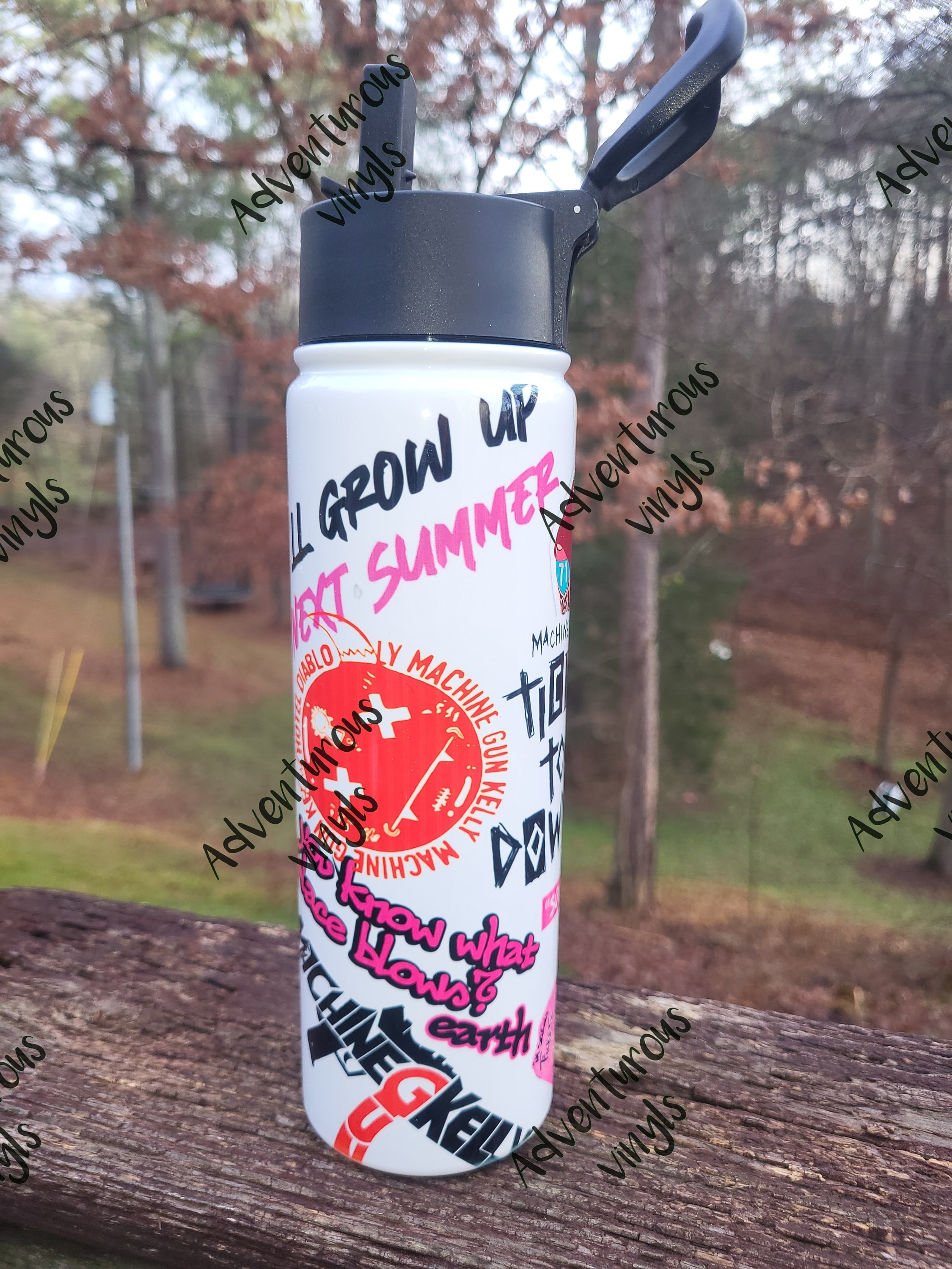 Tickets to My Downfall Water Bottle Punk Rock Water Bottle - Etsy