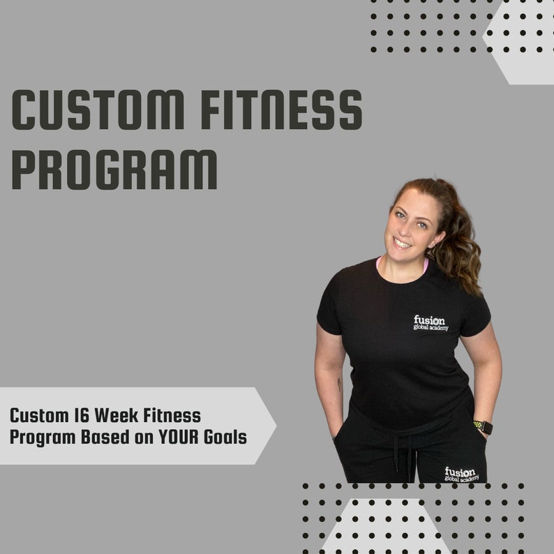Custom Fitness Program - Etsy