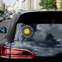Sunflower Decal - Etsy