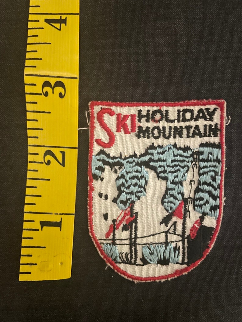 Vintage Skiing Embroidered PATCHES Hat Jacket Old School NOS - Etsy