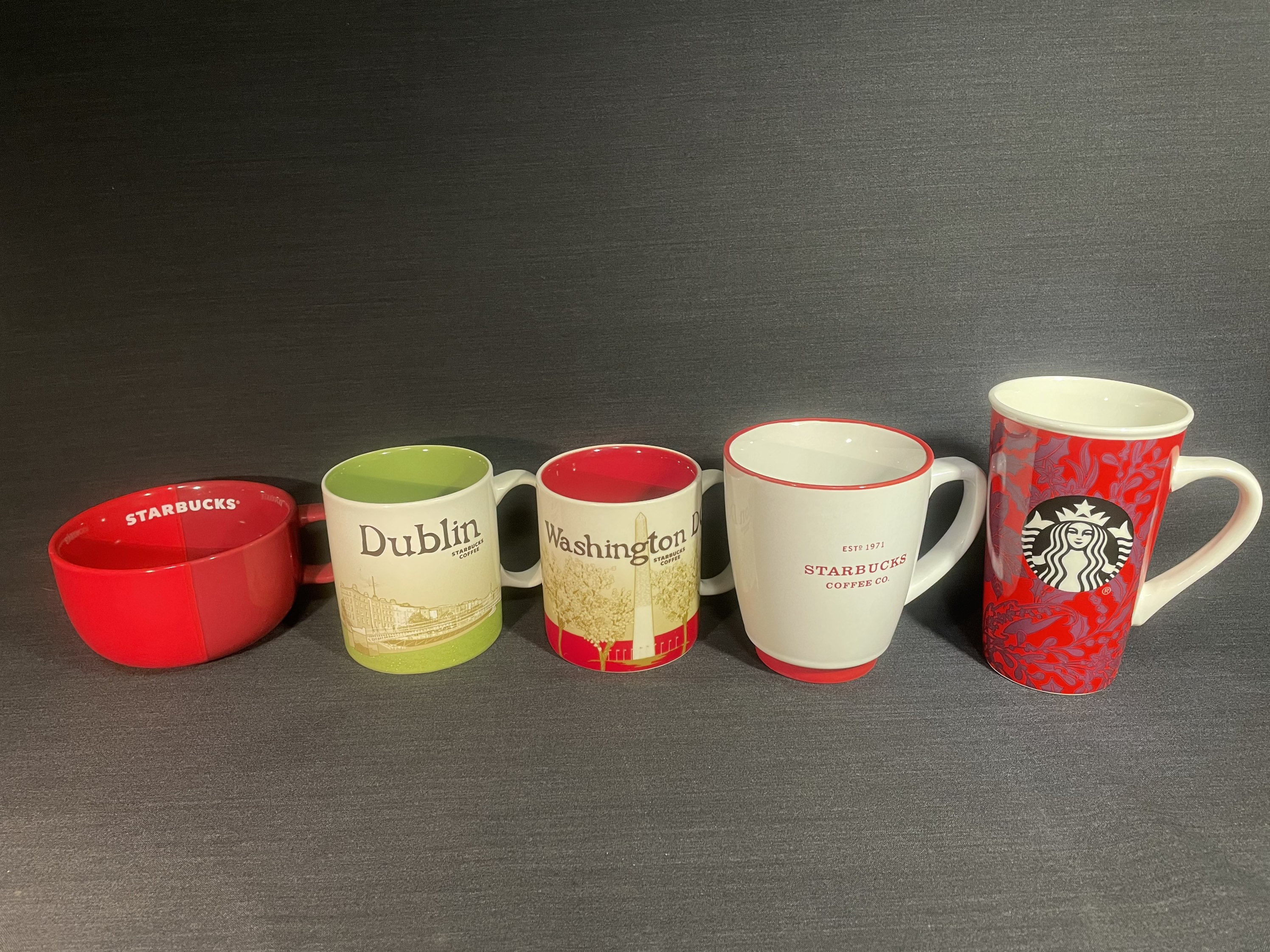 Vintage Starbucks Mugs Coffee Limited Edition New You Are Here Global ...