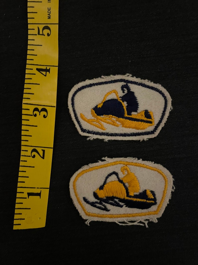 Vintage Skiing Embroidered PATCHES Hat Jacket Old School NOS - Etsy