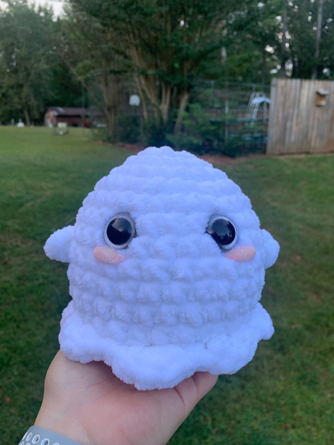 Crochet Chunky Ghost - Etsy