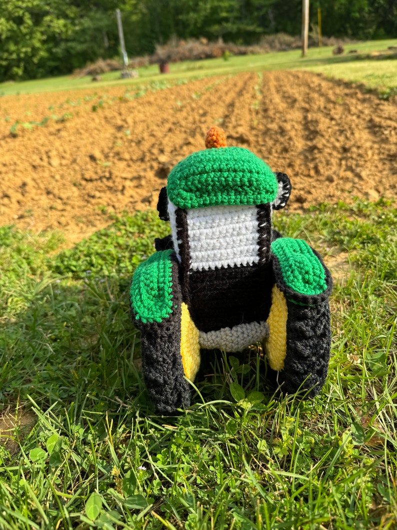Crochet Tractor - Etsy