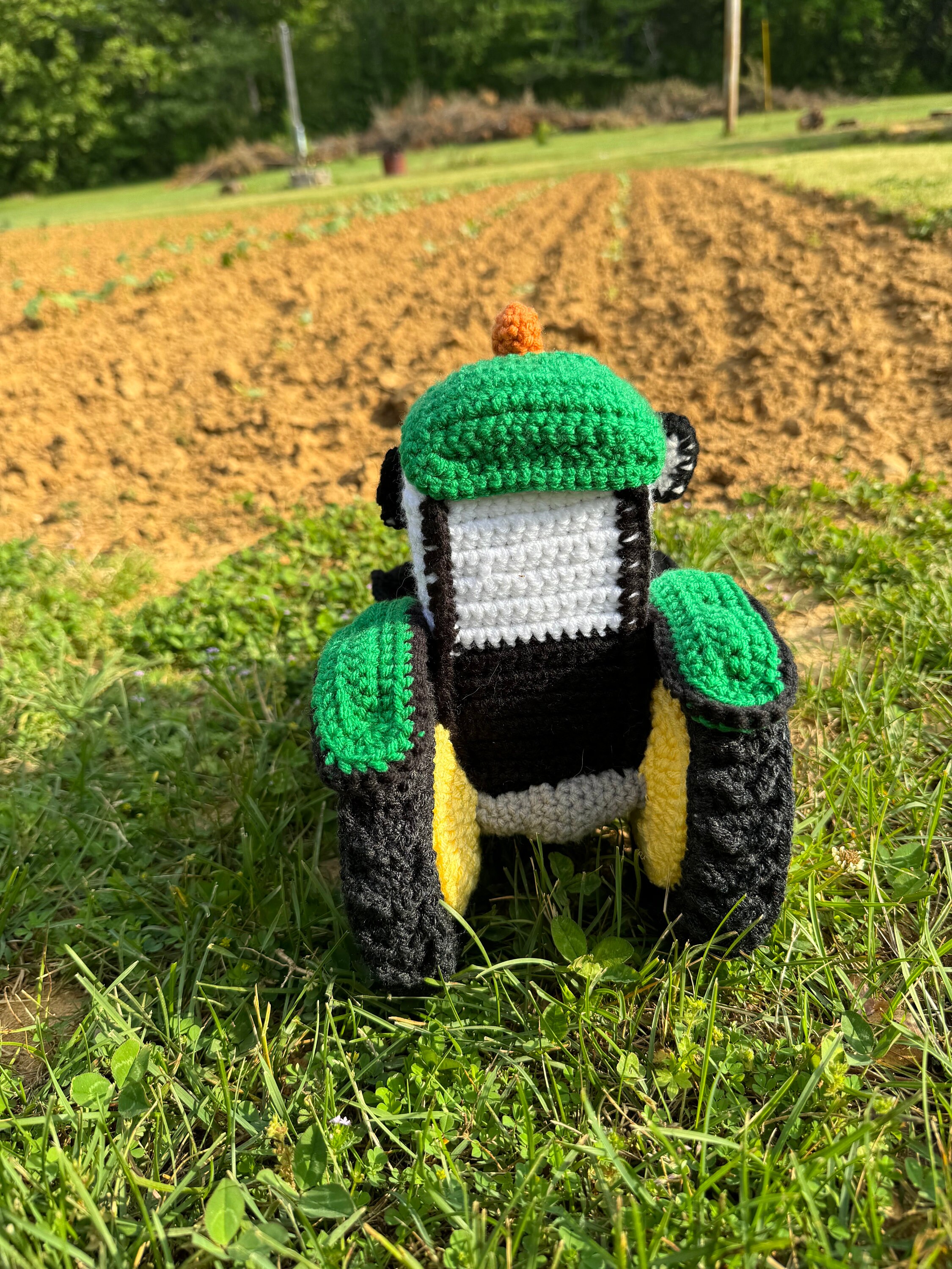 Crochet Tractor - Etsy