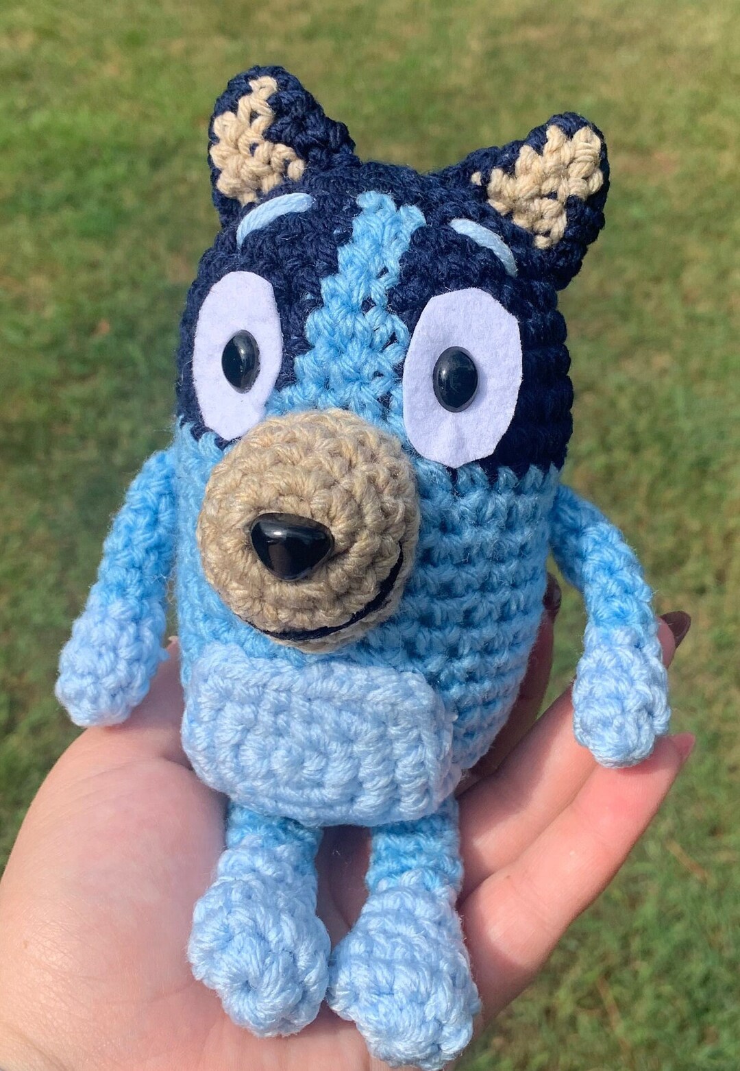 Crochet Bluey - Etsy