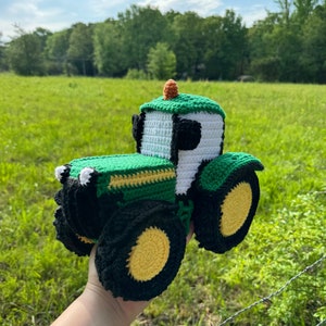 Crochet Tractor - Etsy