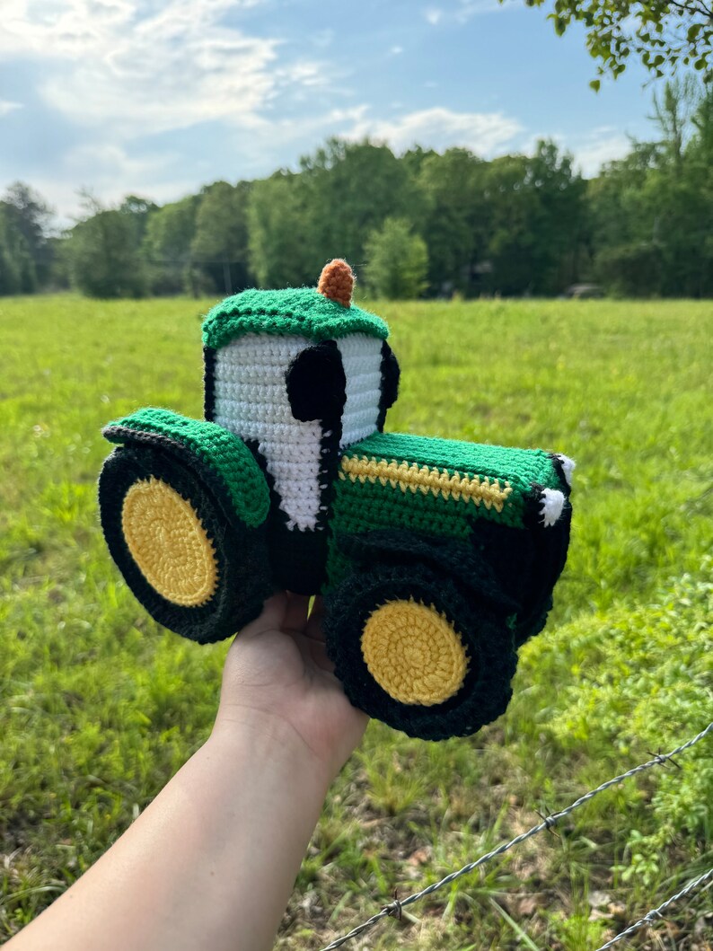 Crochet Tractor - Etsy