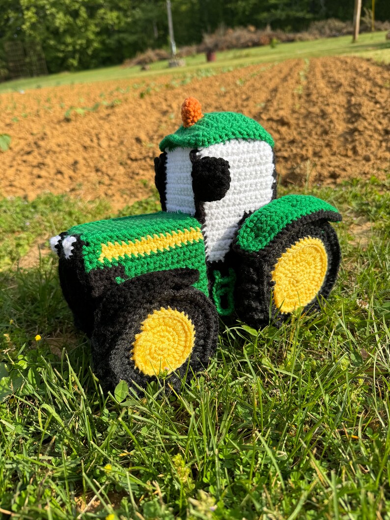 Crochet Tractor - Etsy