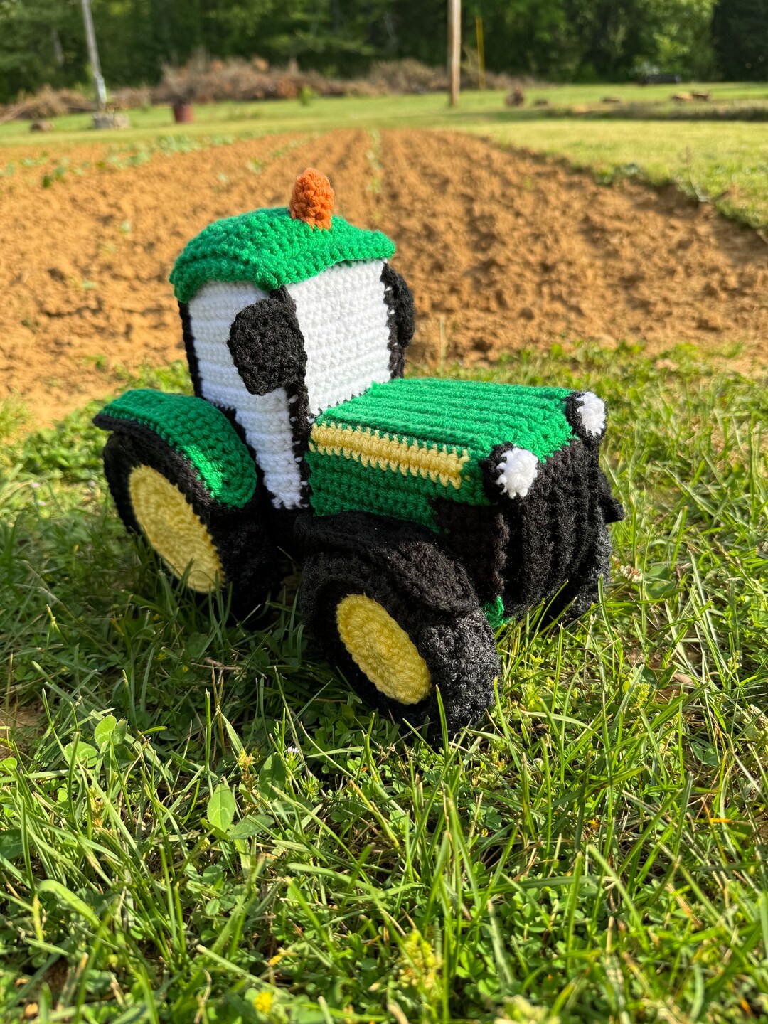 Crochet Tractor - Etsy