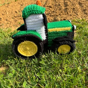 Crochet Tractor - Etsy