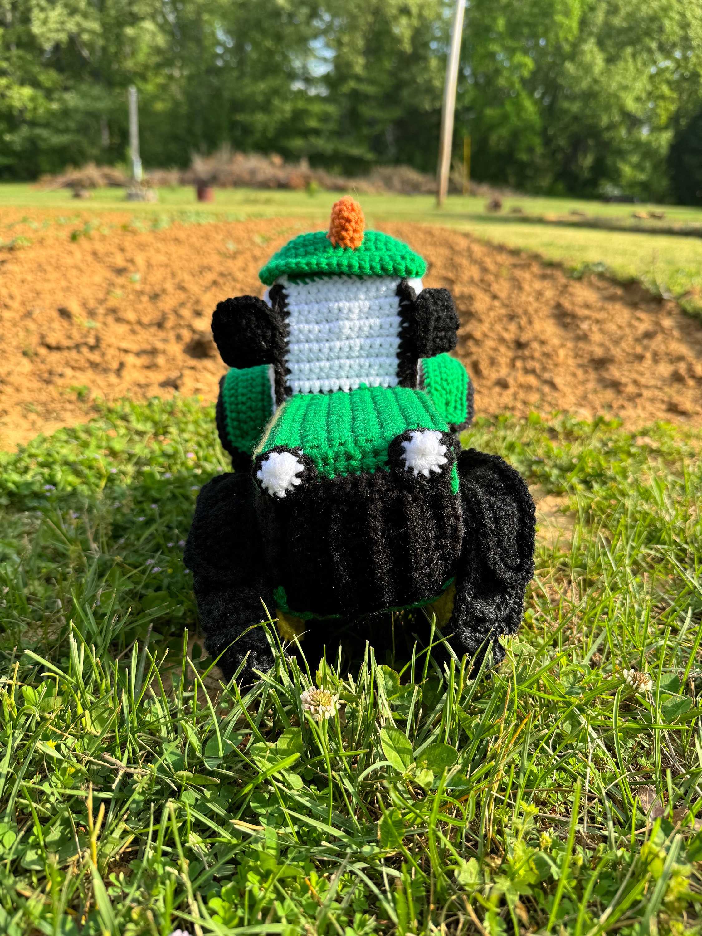 Crochet Tractor - Etsy