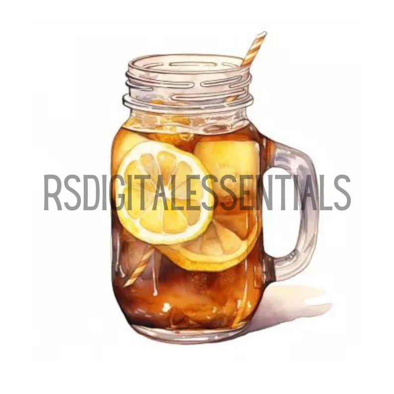 Sweet Tea PNG Clipart/jpg Printable/sweet Tea Sublimation/mason Jar ...