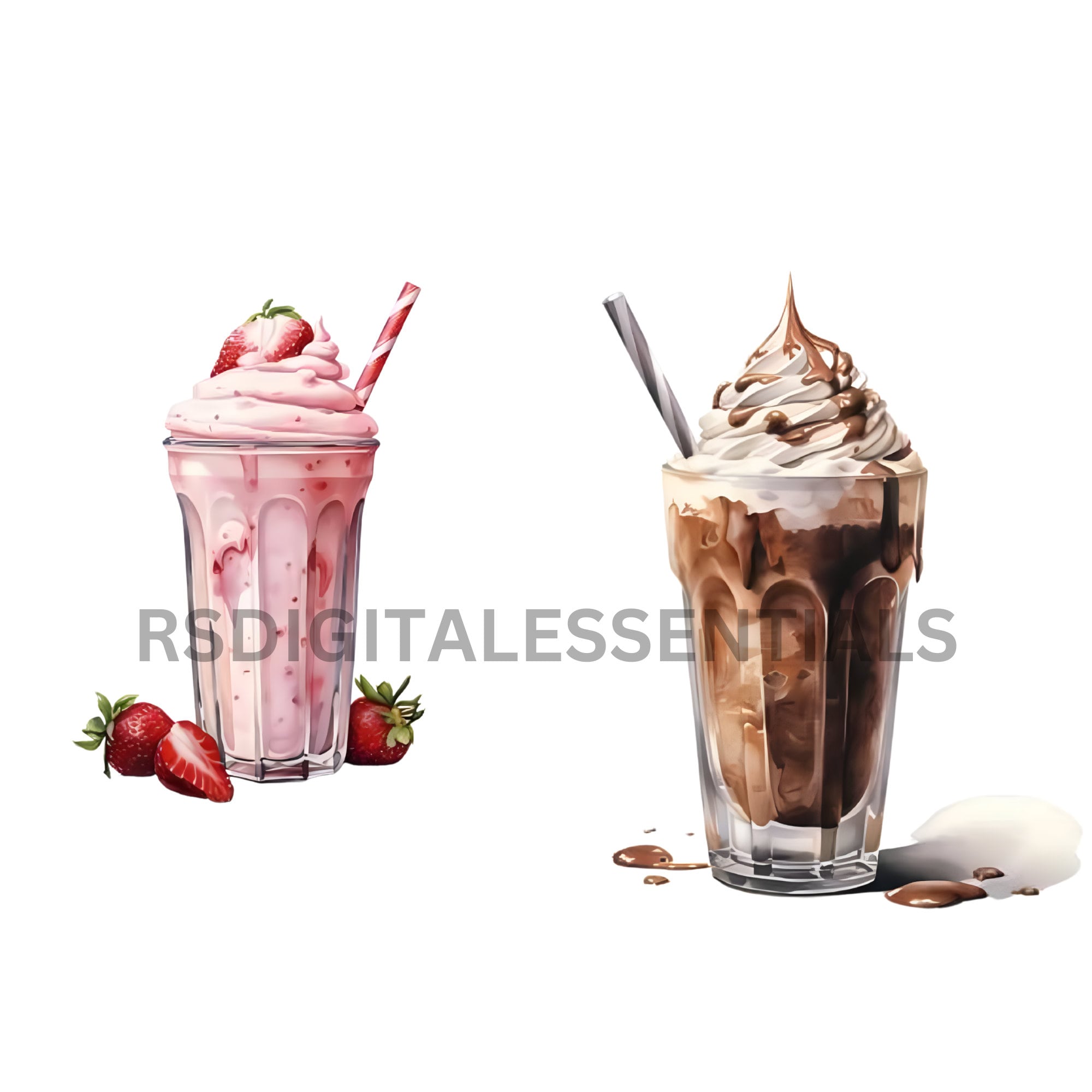 Milkshake PNG Clipart/drink PNG Clipart/milkshake Sublimation/sweets ...