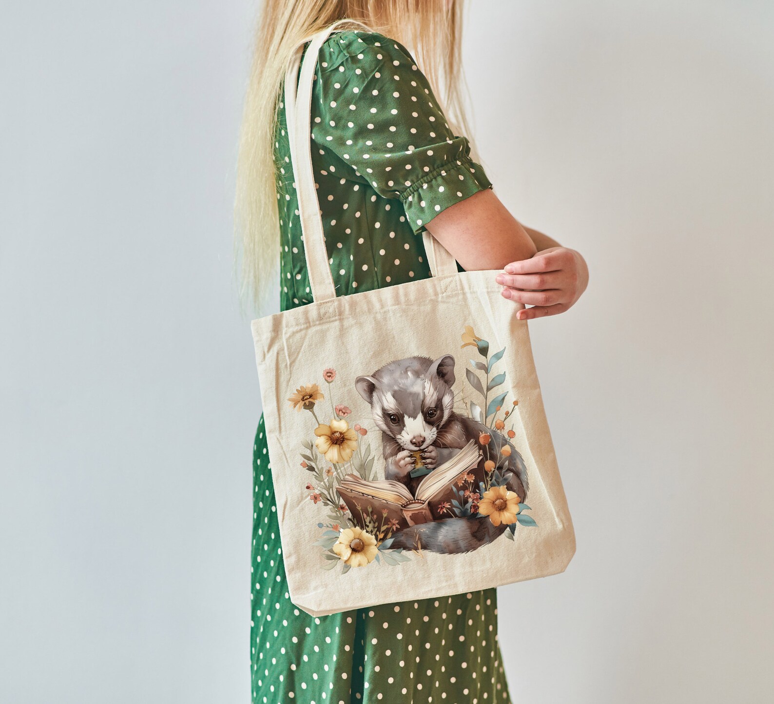 Ferret Reading Book Png/ferret Sublimation/ferret Lovers Clipart Png ...