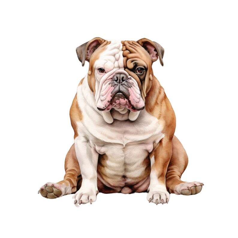 English Bulldog Clipart/bulldog PNG Clipart/dog - Etsy