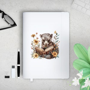 Ferret Reading Book Png/ferret Sublimation/ferret Lovers Clipart Png ...