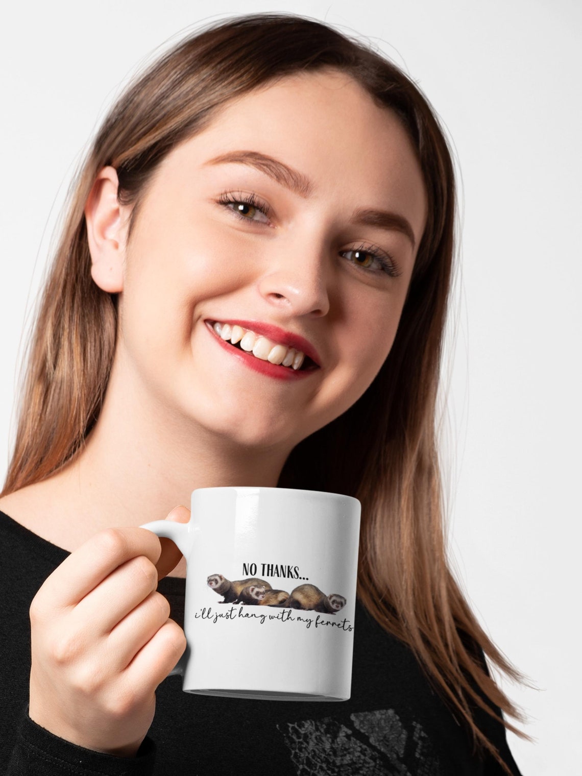 I'll Just Hang With My Ferrets Png/cute Ferret Sublimation Design/funny ...