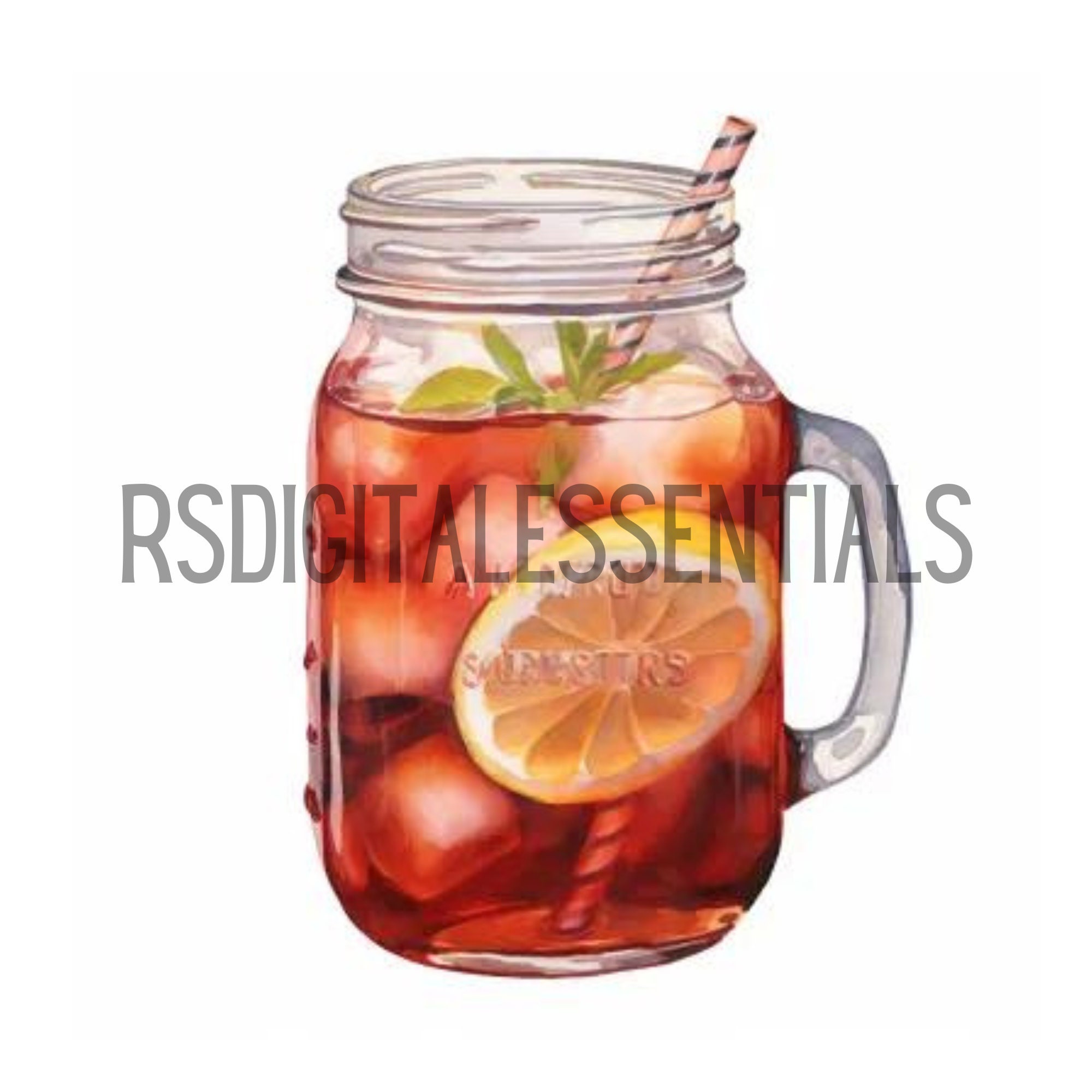 Sweet Tea PNG Clipart/jpg Printable/sweet Tea Sublimation/mason Jar ...