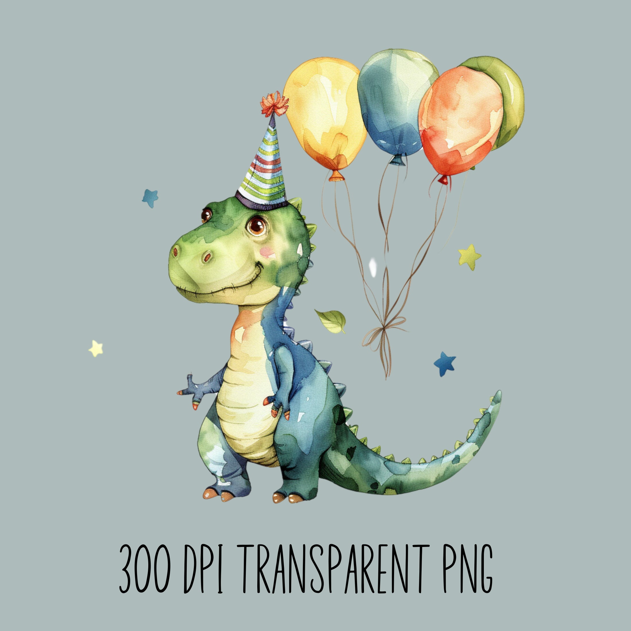 Watercolor Party Dinosaur Clipart/1 Cute Dinosaur Graphics/dinosaur ...