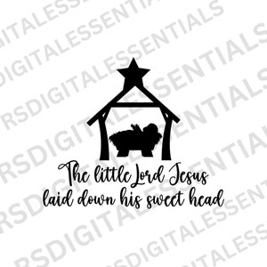 Nativity Scene PNG and SVG Bundle-christmas SVG Bundle-birth of Jesus ...