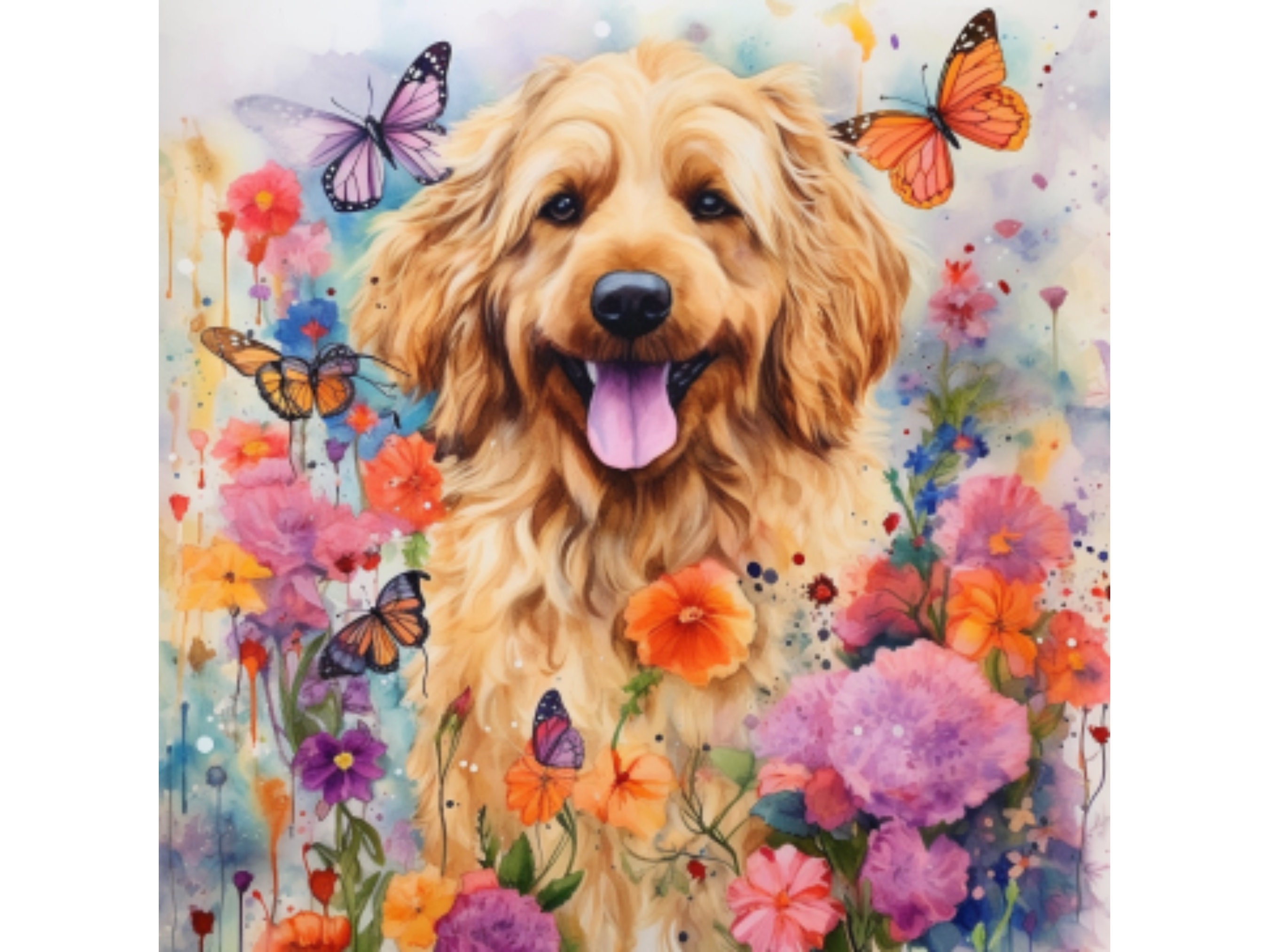 Goldendoodle Printables/jpg Printables/goldendoodle Art/goldendoodle ...