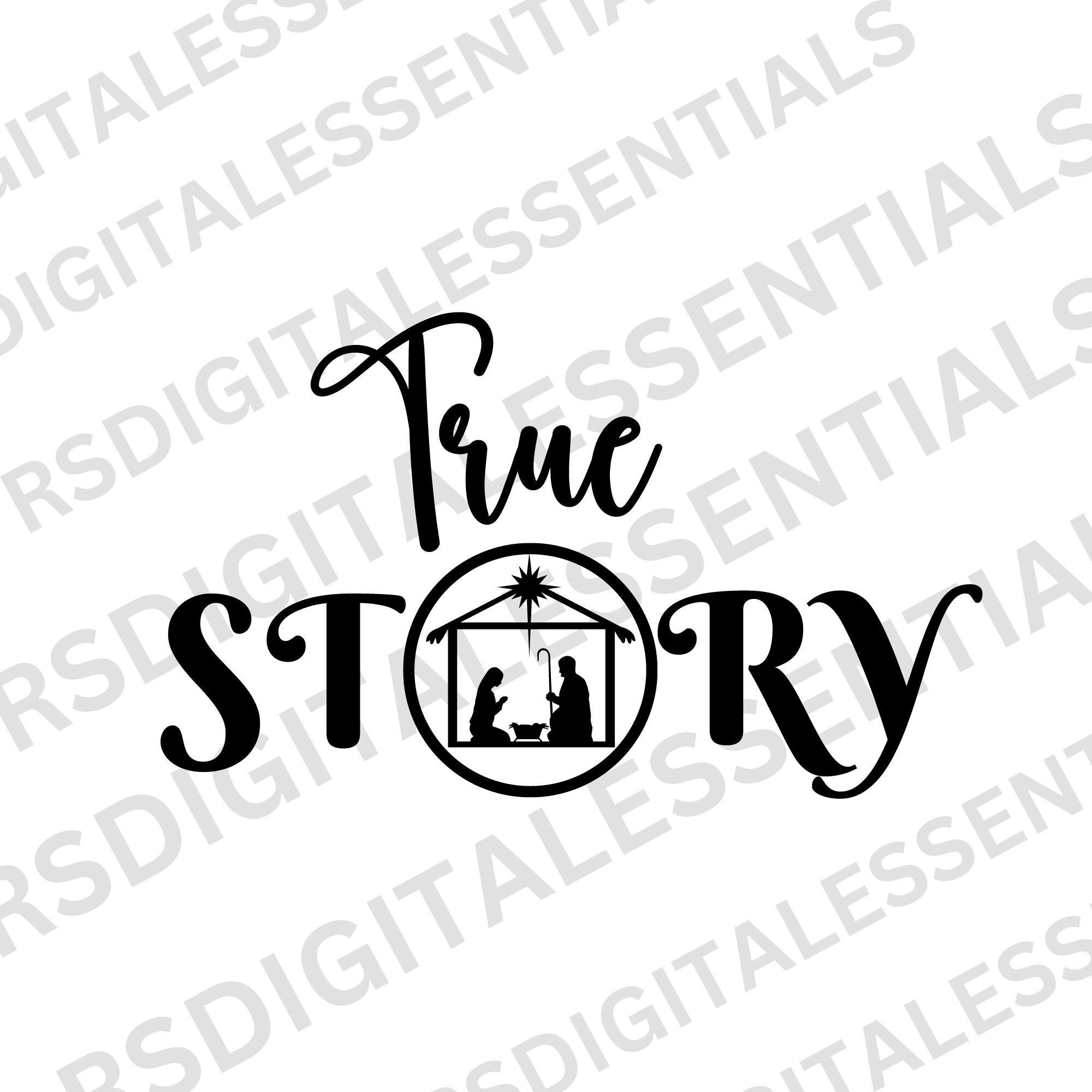 Nativity Scene PNG and SVG Bundle-christmas SVG Bundle-birth of Jesus ...