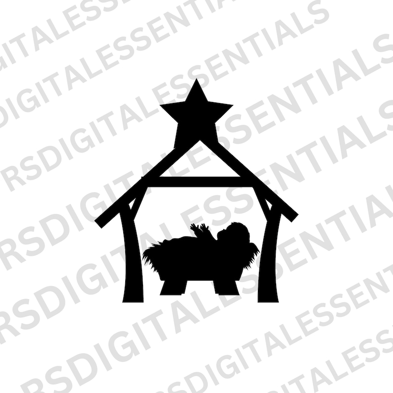 Nativity Scene PNG and SVG Bundle-christmas SVG Bundle-birth of Jesus ...
