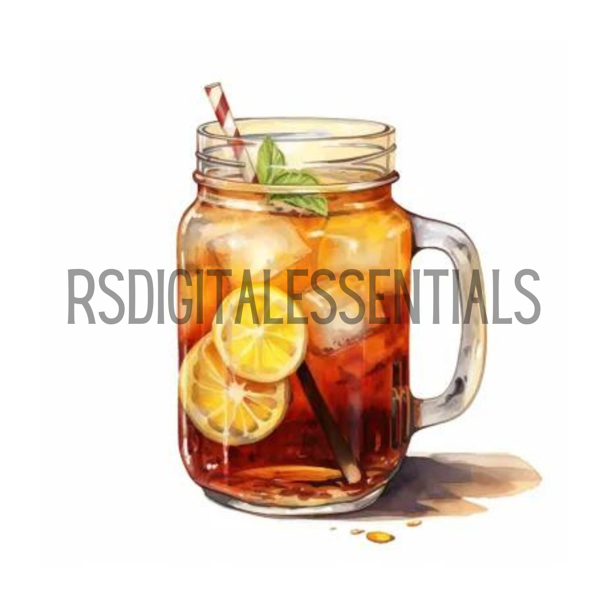 Sweet Tea PNG Clipart/jpg Printable/sweet Tea Sublimation/mason Jar ...