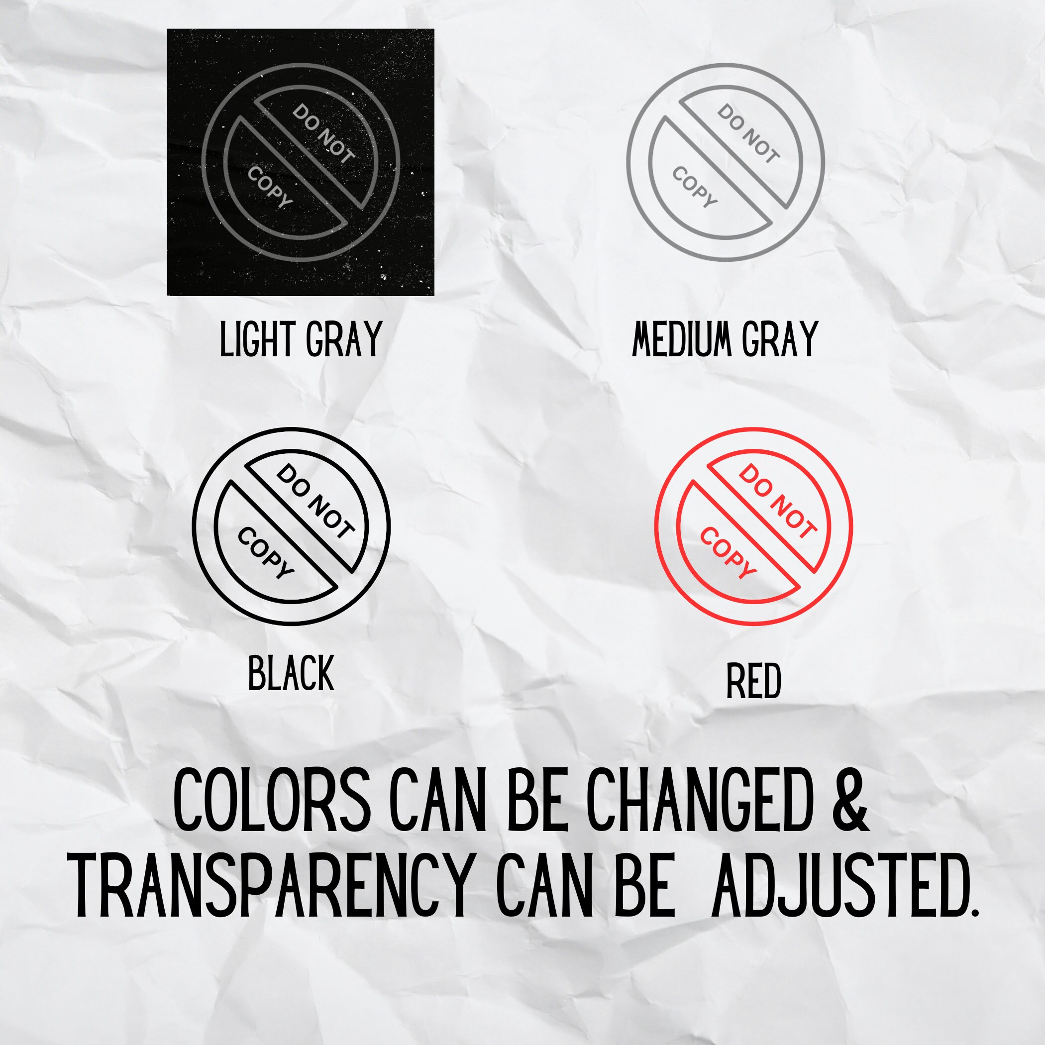 Do Not Copy Transparent Watermark SVG/PNG Bundle/small Business Aid ...