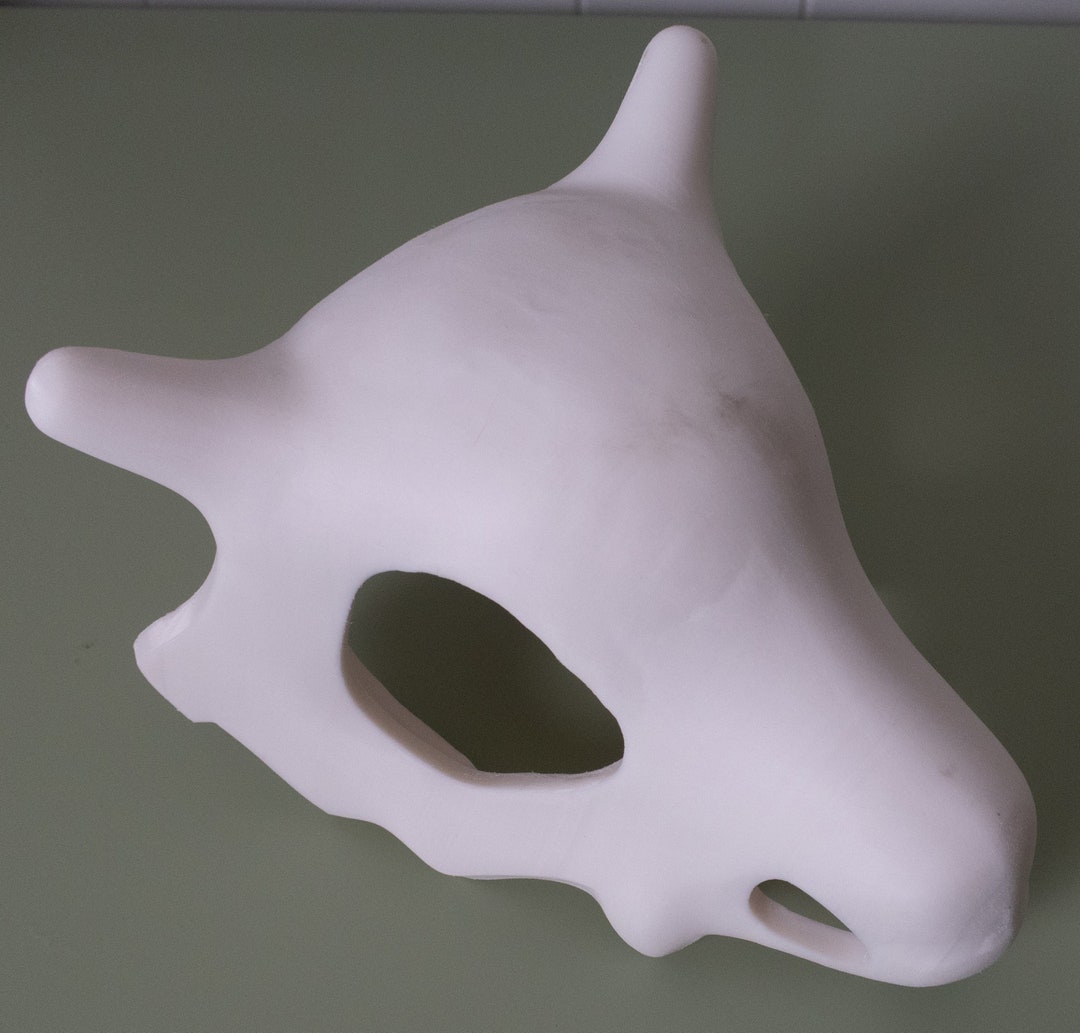 Dog Pokemon Cubone Skull Mask 3d Printed - Etsy