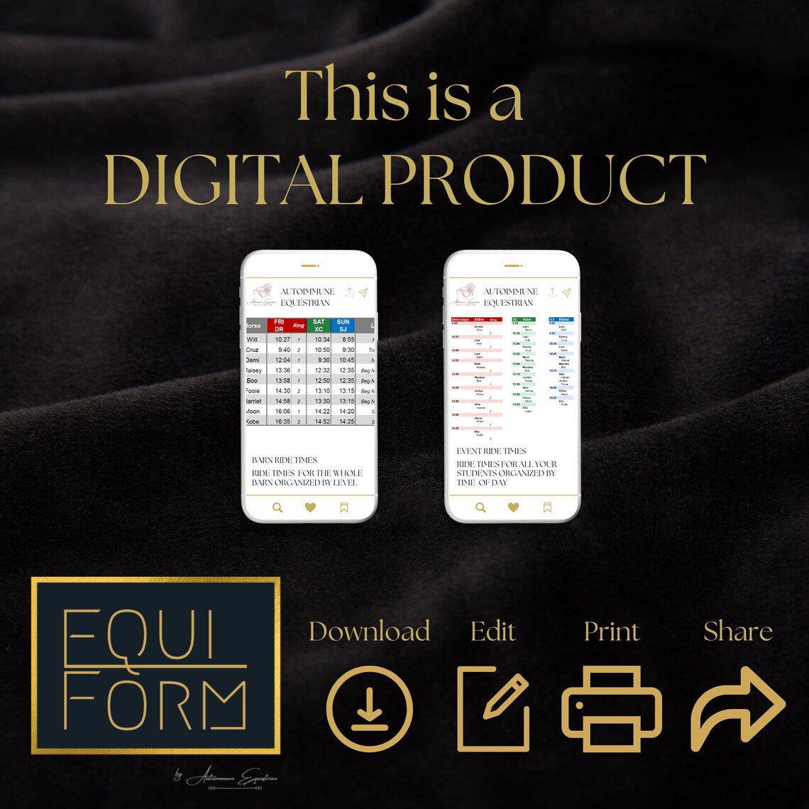 Event Ride Times Chart - Etsy