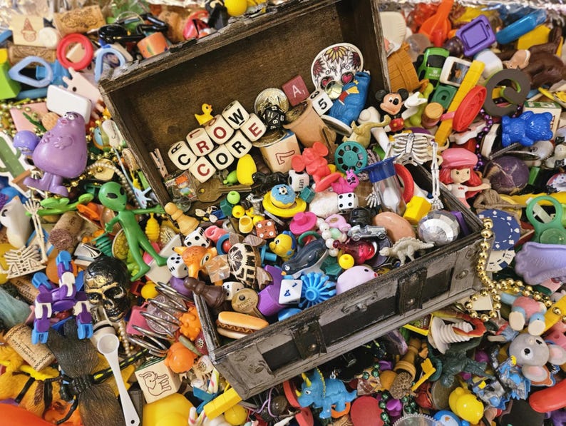Crow Loot Mystery Bag, Objects for Your Inner Corvid, A Mix of Trinkets ...