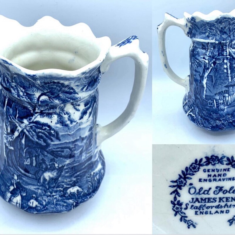 Transferware Pitcher - Etsy